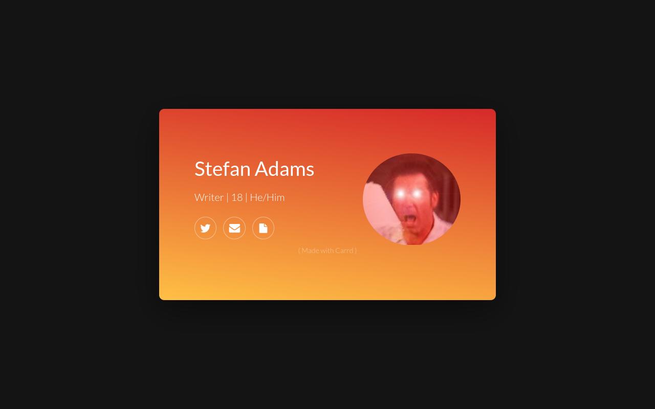 Stefan Zone